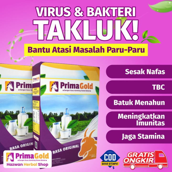 PROMO 2 BOK Susu Kambing Etawa PRIMAGOLD Prima Gold Isi 200g | Lazada ...
