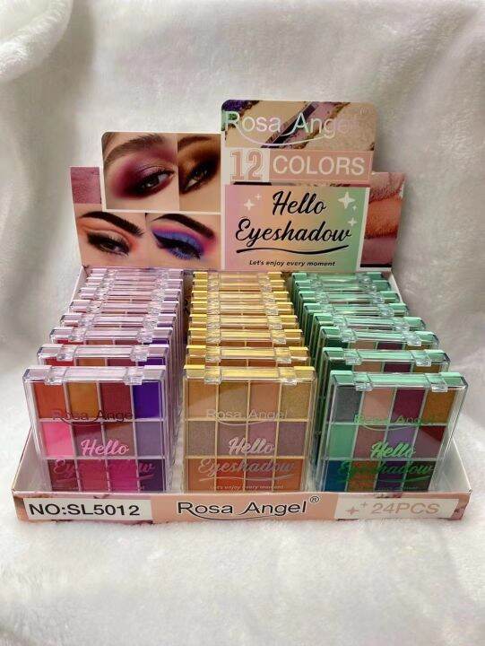 HELLO Eyeshadow 12 colors shaded | Lazada PH
