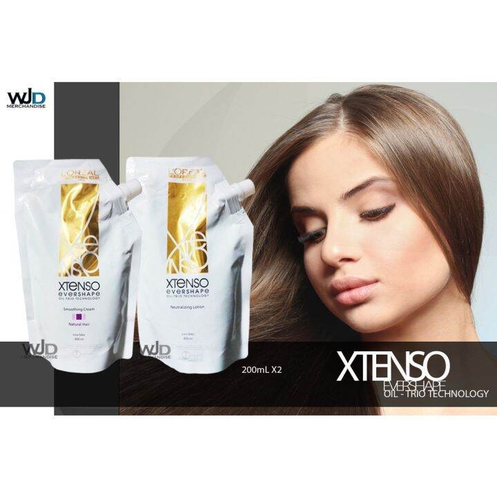 Loreal Evershape Oil-trio Hair Rebonding Set For Natural Hair 400ml ...