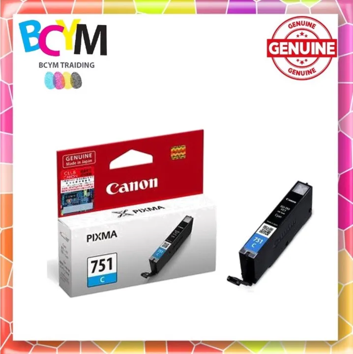 Canon 751 CLI-751 Cyan Original Ink Cartridge | Lazada PH