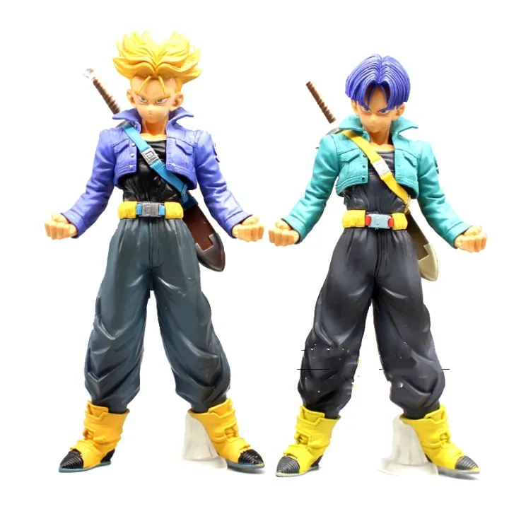 Dragon Ball Future Warrior Trunks Super 2 blue haired yellow haired ...