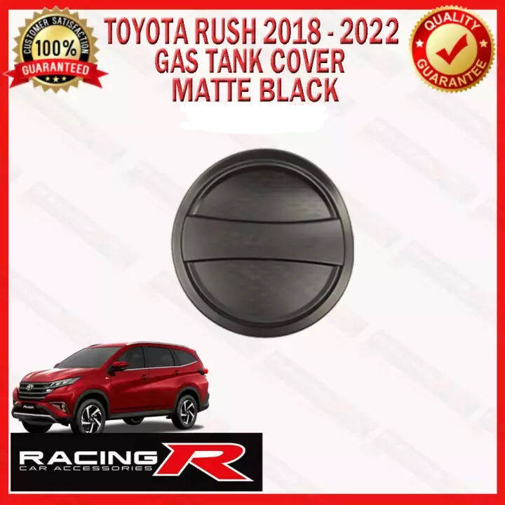 Toyota Rush 2018 to 2024 Gas Tank Garnish Cover Matte Black 2019 2020 ...
