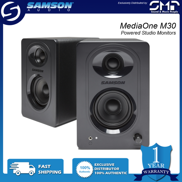 SAMSON MEDIA ONE M30 Powered Studio Monitors | Lazada PH