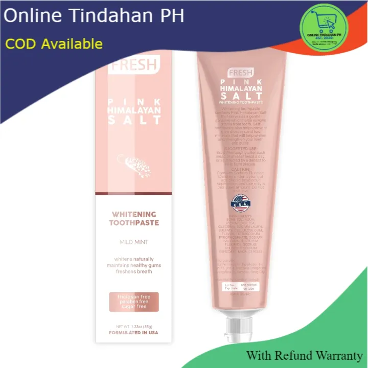Fresh Pink Himalayan Whitening Toothpaste 35ml | Lazada PH