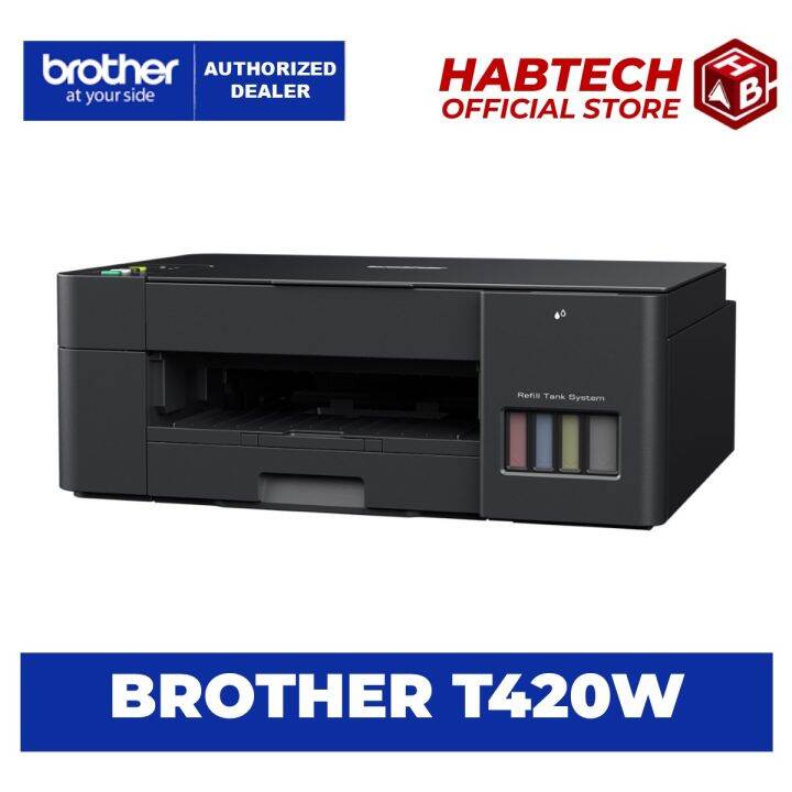 Brother DCP T420w Ink Tank Wireless 3 in 1 Printer - Print | Scan ...