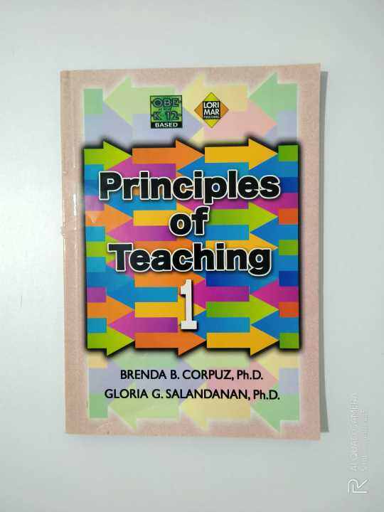Principles Of Teaching 1 (4th Edition) - Brand New Damaged Book | Lazada PH