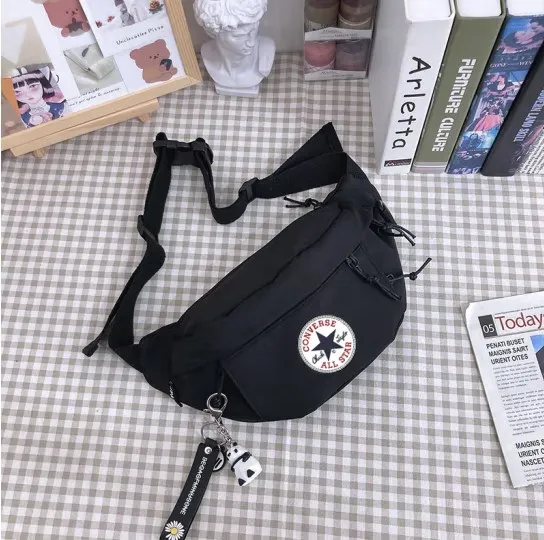 Dickies Converse ใหม่สไตล์เกาหลีผ้าใบกีฬากระเป๋าคาดเอวชายนักเรียนชายและ ...
