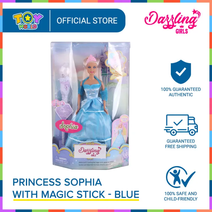Dazzling Girls Magical Princess - Princess Sophia with Magic Wand ...