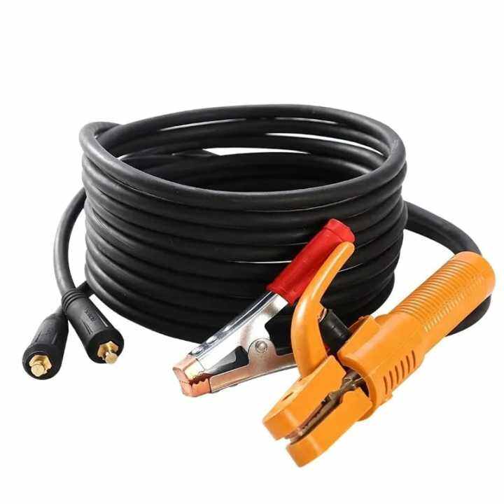 Kabel Las set Welding Set panjang 5M 300A merk Titan Leopard Yukido Pro ...