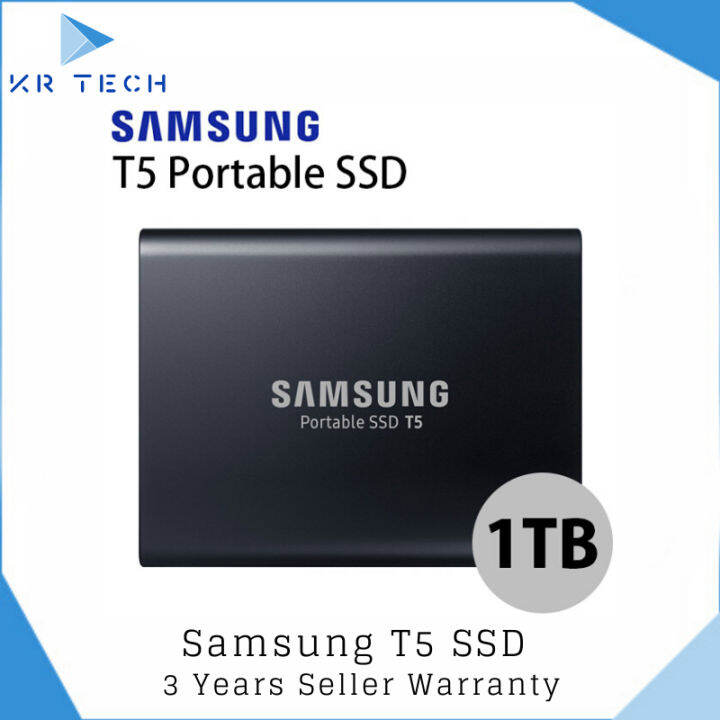Samsung T5 Portable SSD 1TB (Black) | Lazada Indonesia Samsung T5 Portable SSD 1TB (Black) | Lazada Indonesia
