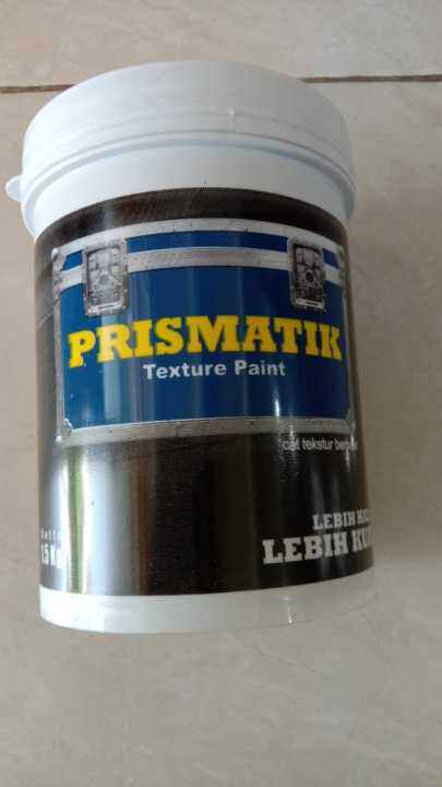 PRISMATIK CAT TEKSTUR PAINT cat prismatik cat tekstur berpasir | Lazada Indonesia