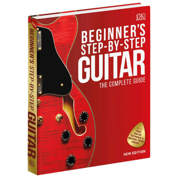 DK English Original Book สารานุกรมกีตาร์ Beginner's Step by Step Guitar ...