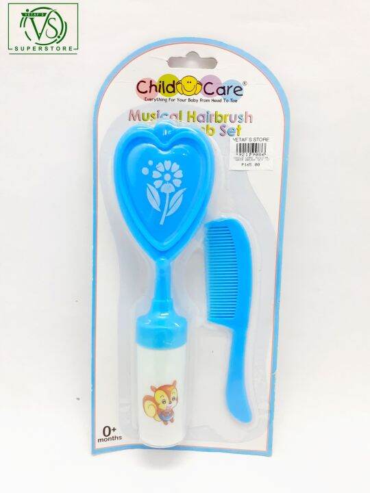 CHILD CARE MUSICAL HAIRBRUSH AND COMB SET | Lazada PH