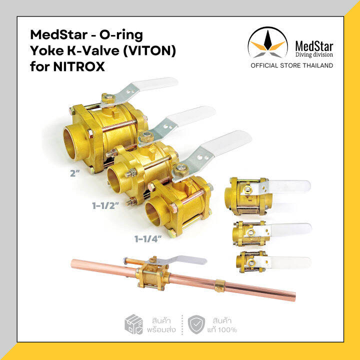 Brass Three Piece Ball Valve (Official Store Thailand) บอลวาล์ว 3 ตอน ...