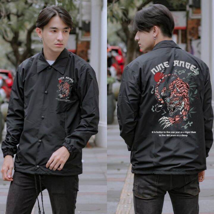 Jaket Coach Pria Jepang Tiger Macan Nine Angel | Lazada Indonesia