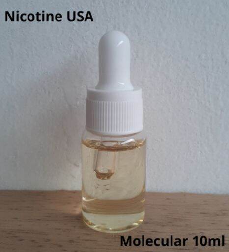 Nicotine Cair / Nikotin Murni 100mg / 10ml Molecular USA Amerika ...