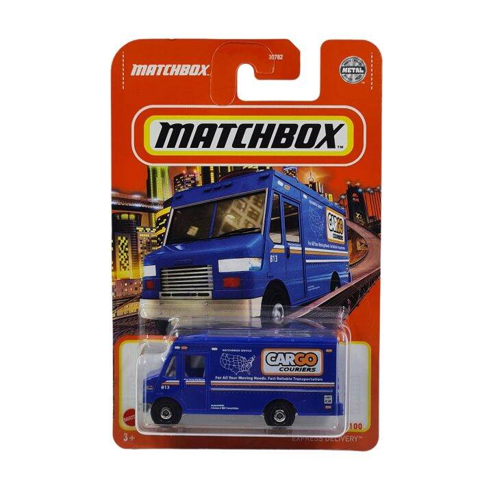 Matchbox Express Delivery Biru Cargo Couriers - 930F | Lazada Indonesia