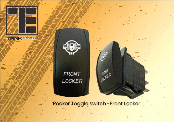 Tank Engineering 4x4 Rocker Toggle Switch Button for Front Lockers ...