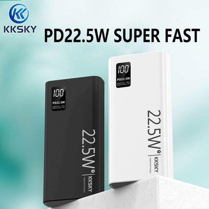KKSKY Powerbank 20000mAh Li-polymer Power Bank Fast Charging Dual ...