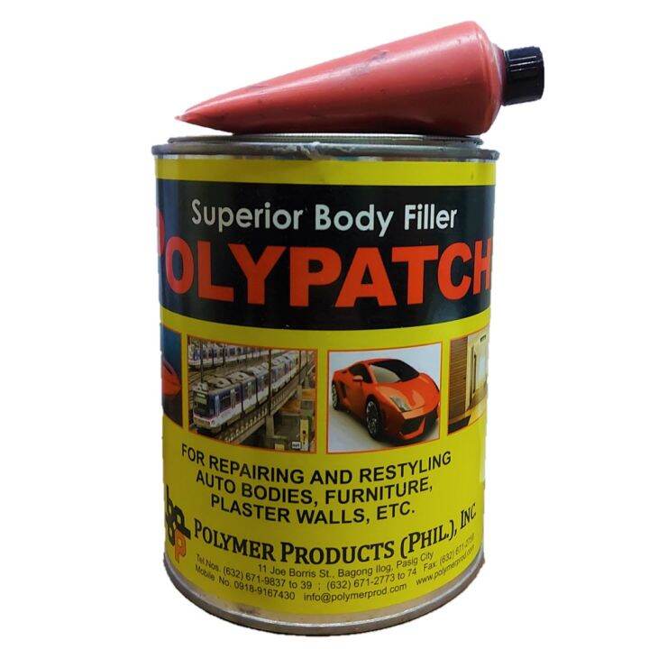 ♚Polypatch Superior Body Filler - 1L☀ | Lazada PH
