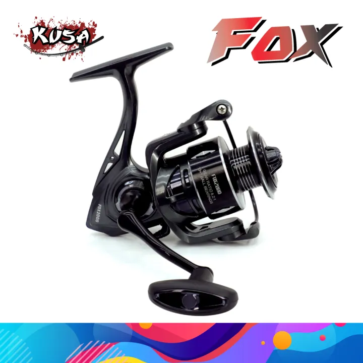 FOX spinning reel รอกสปินนิ่ง รอกตกปลา | Lazada.co.th