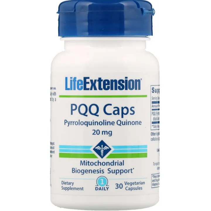 PQQ Caps, 20 mg, 30 Vegetarian Capsules | Lazada PH