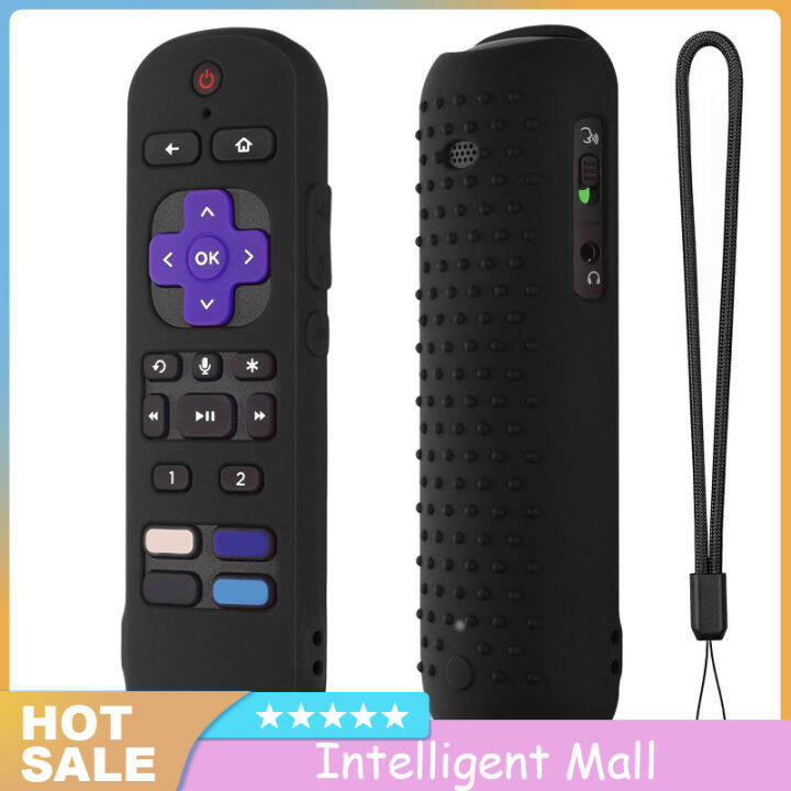 Protective Case With Lanyard Compatible For Roku Voice Remote Pro Roku ...