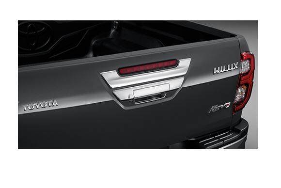 (ของแท้) คิ้ว ไฟเบรค ดวงที่สาม โครเมียม Tailgate Garnish, Chrome 3rd ...