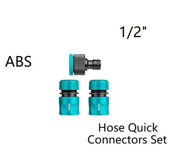 Total Hose Quick Connectors Set 3pcs (THWS030301) | Lazada PH