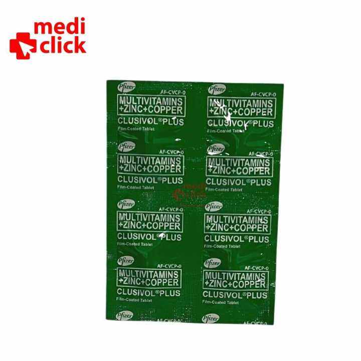 Clusivol Plus 12 Tablets | Lazada PH