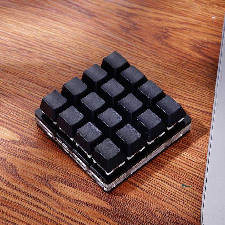 OSU Mini 16key Keyboard Photoshop Drawing Keyboard Support Red Switch ...