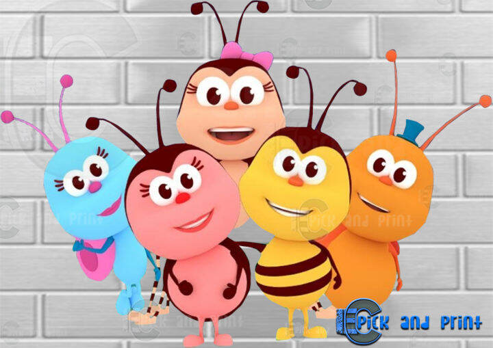 Bichi Kids Character Cut Outs for DIY Party Backdrops Party Decorations ...
