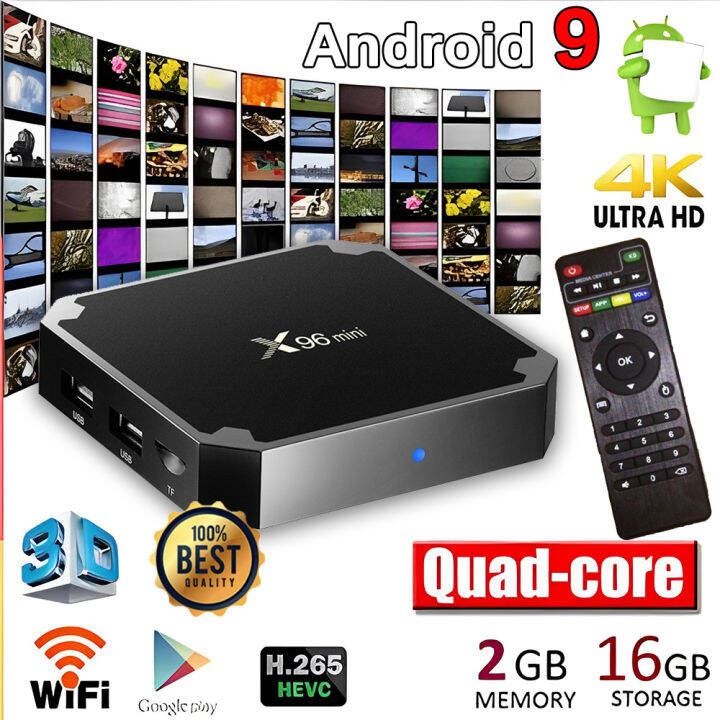กล่องสมาร์ททีวี รุ่น X96 Mini TV Set - Top Box ระบบ Android X96 Mini ...