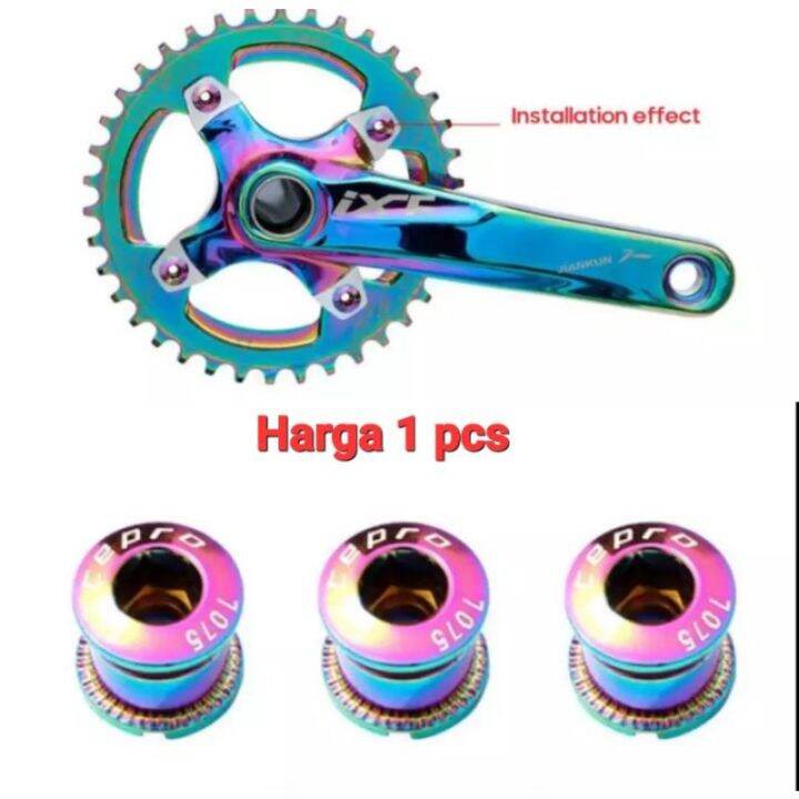 Litepro Baut Chainring For Single Baut Chain ring Crank Arm Sepeda ...