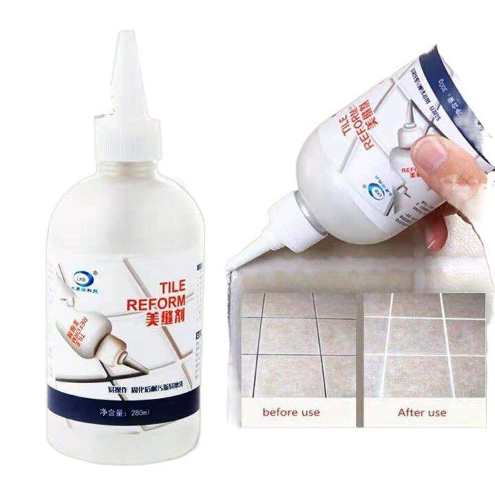 Oright 280ml Wall Toilet Reform Gap Floor Tile Epoxy Grouting Sealant ...
