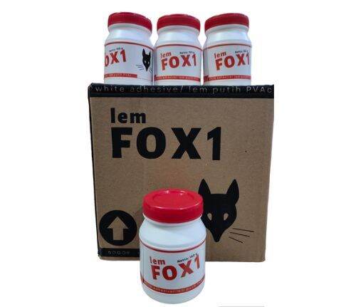 3 BOTOL LEM FOX LEM PUTIH LEM PVA UKURAN 150 GRAM | Lazada Indonesia