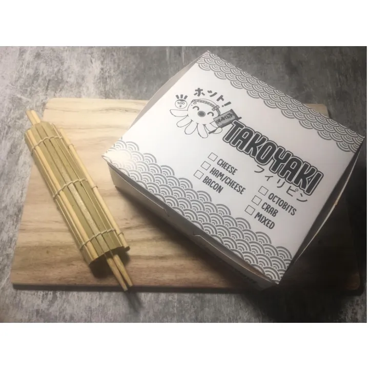 TAKOYAKI BOX LARGE 50 pcs. | Lazada PH