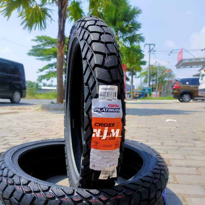 Ban Motor Corsa Cross S 100/80-17 Tubeles Free Pentil Ban Motor Semi ...