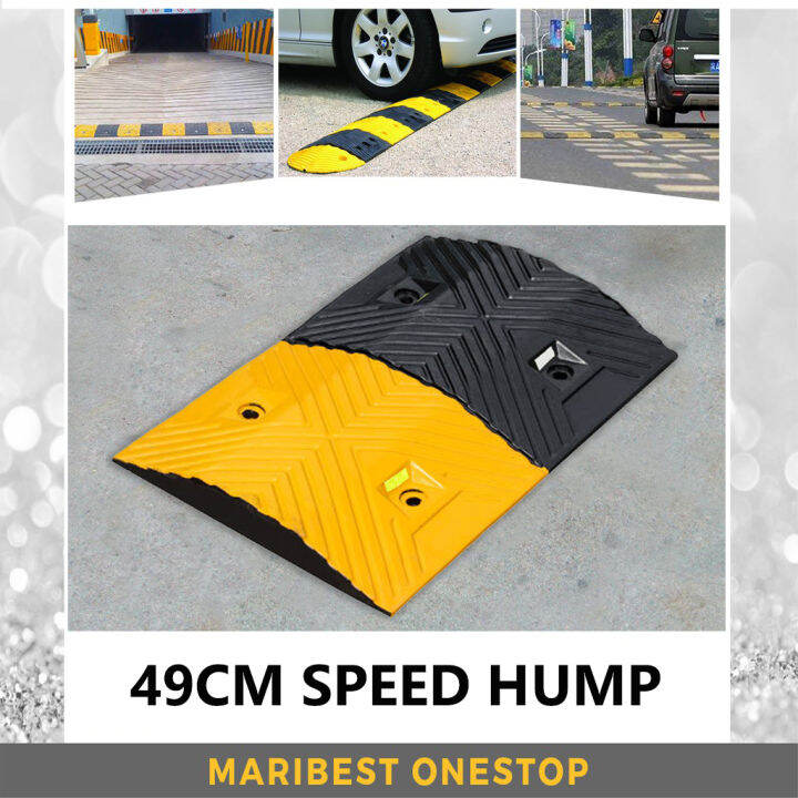 49CM Rubber Speed Hump Speed Bump | Lazada