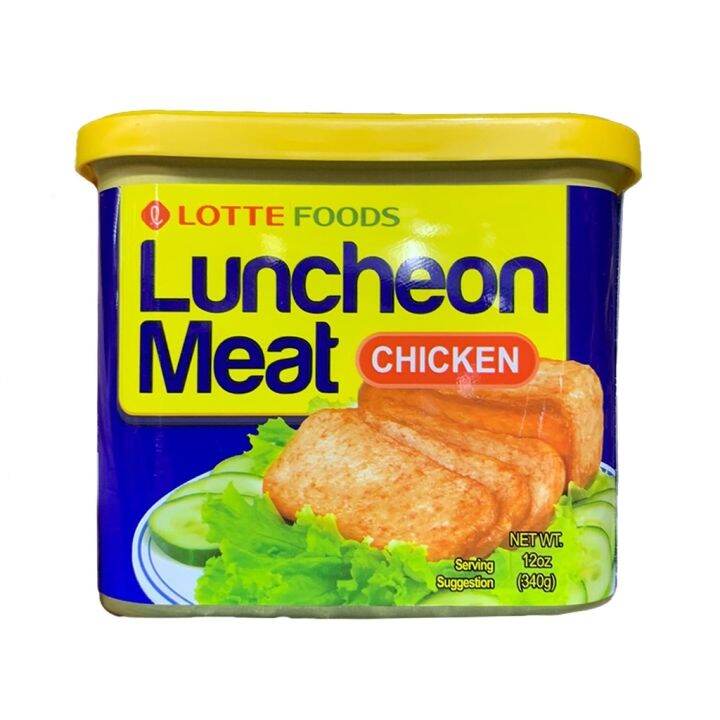 Lotte Foods Luncheon Meat Chicken 340g | Lazada PH
