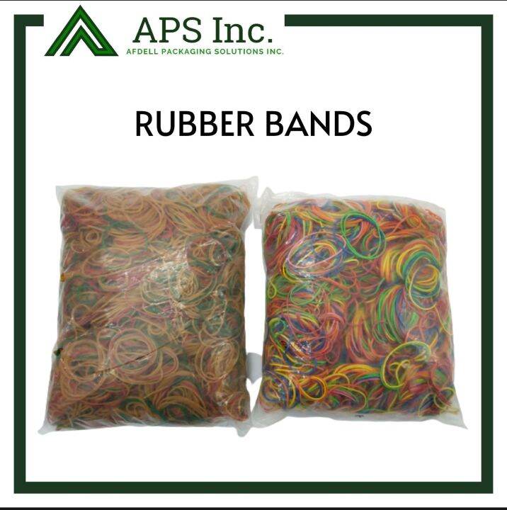 RUBBER BAND PER KILO ORDINARY & CLASS A GOMA LASTIKO ELASTICS ASSORTED ...