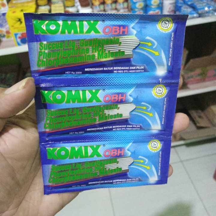 KOMIK OBH 3 SACHET OBAT MEREDAKAN BATUK BERDAHAK DAN PILEK | Lazada ...