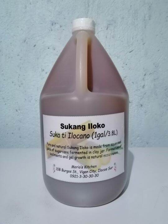 Sukang Iloko (Suka ti Ilocano) 1 gallon/3.8 L | Lazada PH