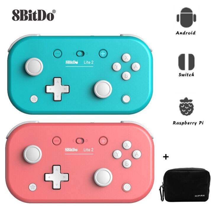 8bitdo Lite 2จอยเกมส์บลูทูธพร้อมตัวควบคุมเกมไร้สายการสั่นสะเทือนสำหรับ