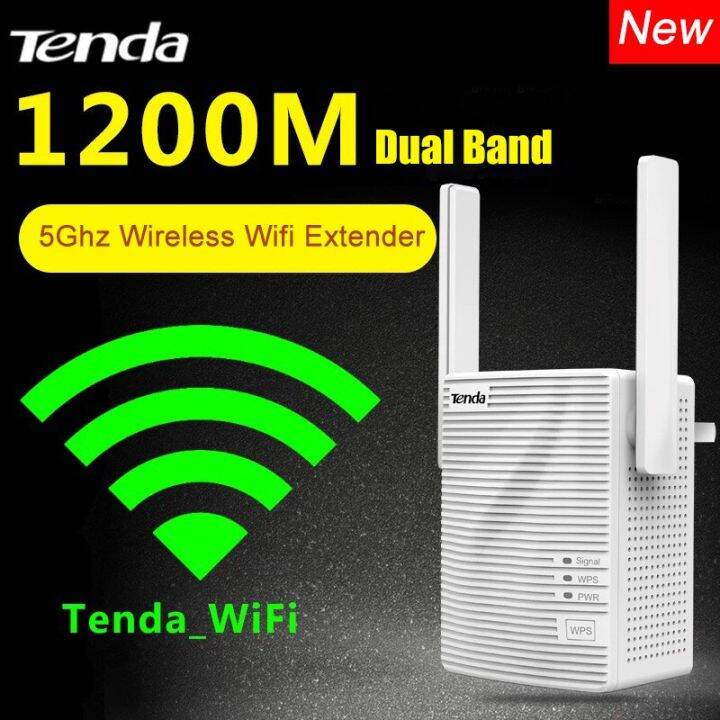 Tenda A18 Range Extender Wireless Repeater 1200Mbps Extendor Internet ...
