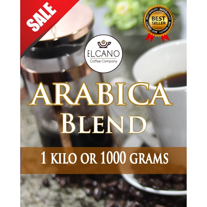 【In Stock】 Arabica Blend Premium Coffee 1000 grams or 1kg Elcano Coffee ...