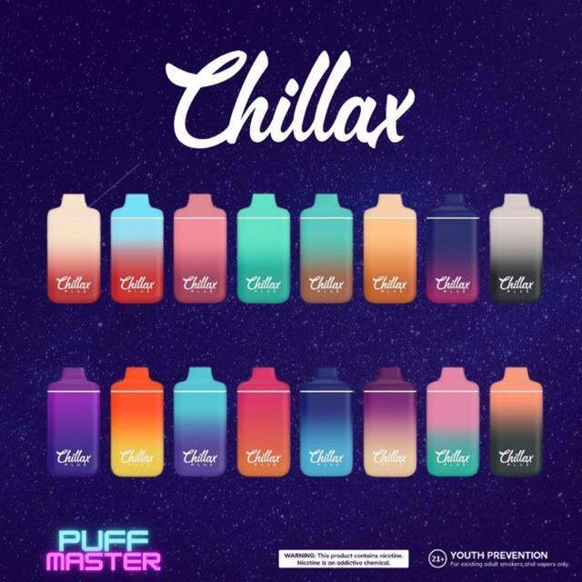 Chillax Plus 6000 Puffs Disposable Legit puffmaster (Rechargeable ...