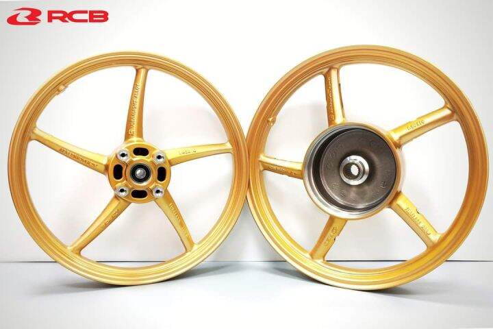 RCB MAGS SP522 RB5 5 SPOKES HONDA BEAT 140 FRONT 160 REAR SIZE 14 ...