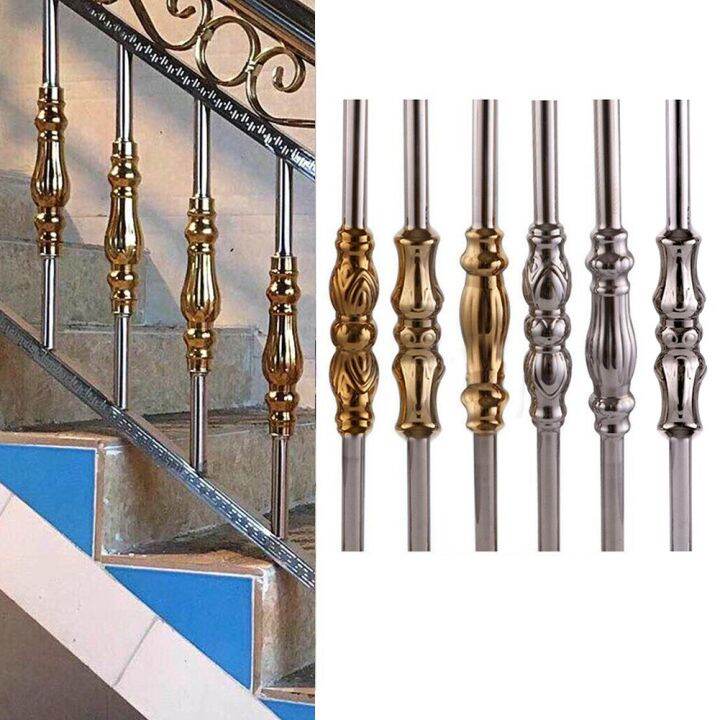 Unnicoco Stainless Steel Stairs Column Stair/Balcony Baluster Parts ...