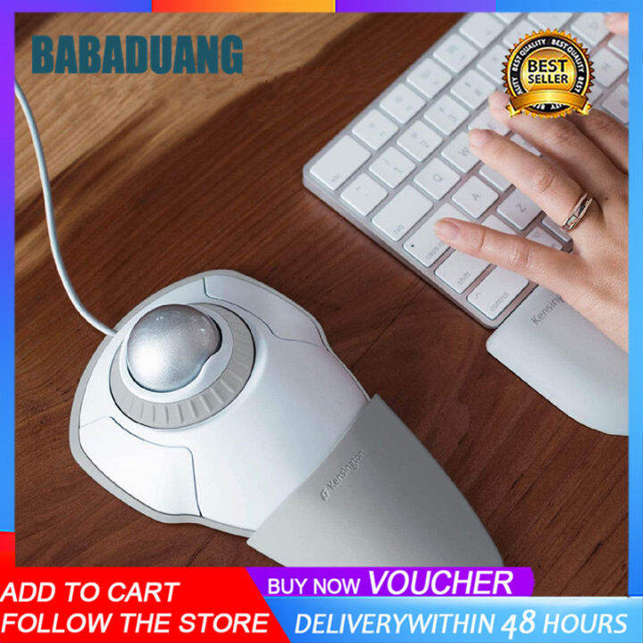 American mouse wired trackball Kensington lazy finger mouse drawing ...